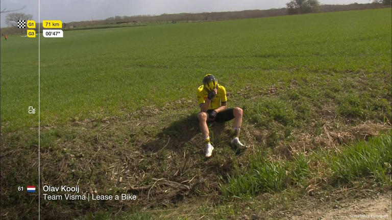 Olav Kooij recovering from collarbone fracture in Gent Wevelgem as Giro d’Italia start becomes ...