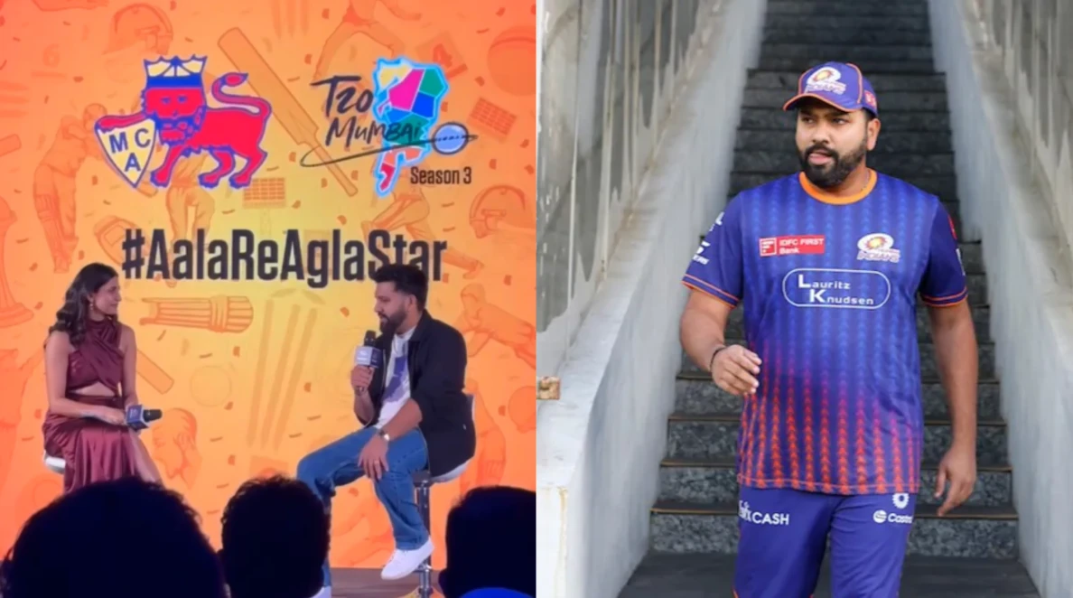 'Unreal feeling': Emotional Rohit reacts to stand named after him at ...