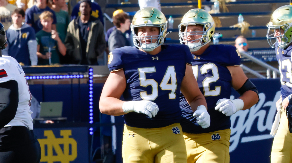 Improvement From Anthonie Knapp Is Crucial For The Notre Dame Offensive ...