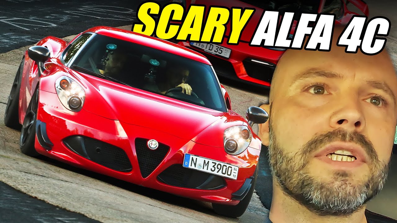 INSANE MODIFIED Alfa Romeo 4C SCREAMS Around Nürburgring | Brutal Sound ...