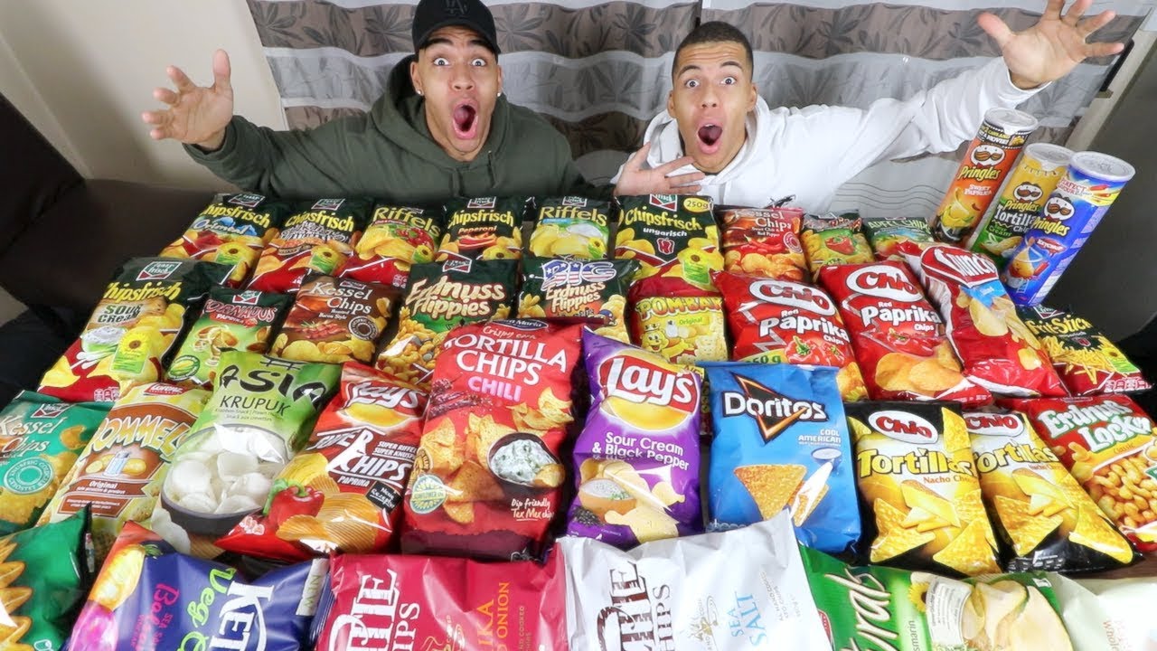 ALLE CHIPS SORTEN ZUSAMMEN MIXEN
