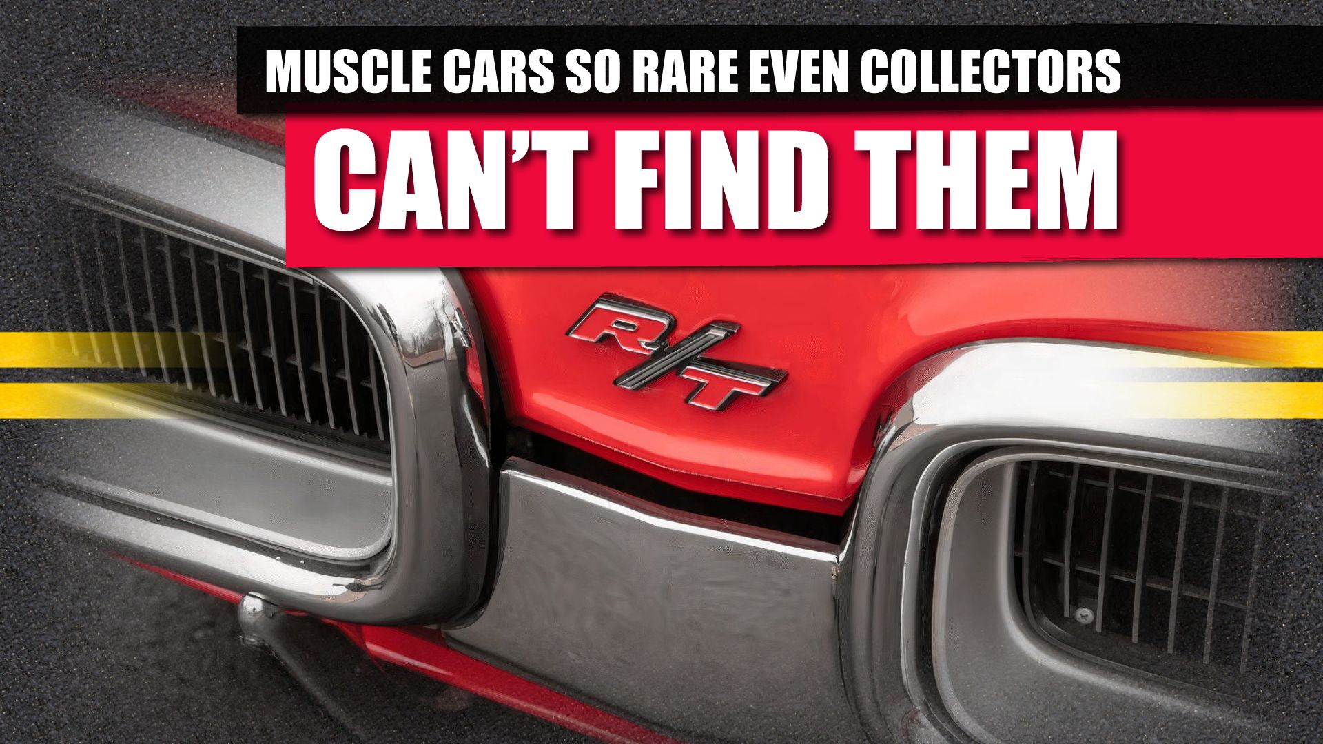 9 Muscle Cars So Rare Even Collectors Can’t Find Them