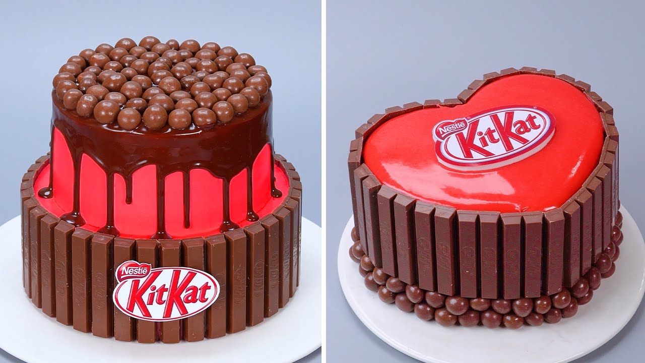 🍫🎂 Easy KITKAT Chocolate Cake | Decorating Tricks You’ll Love!
