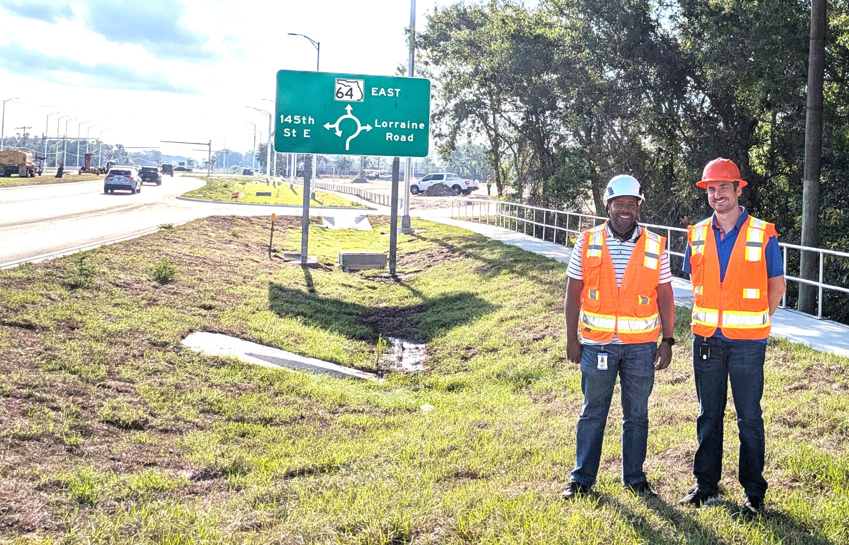 FDOT opens a new roundabout on S.R. 64 in Lakewood Ranch ahead of schedule
