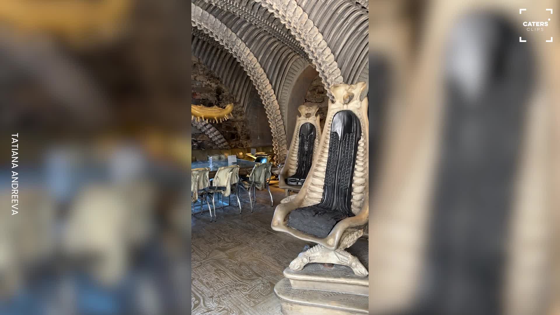 Inside the Alien-Inspired Bar That Feels Like a Sci-Fi Nightmare