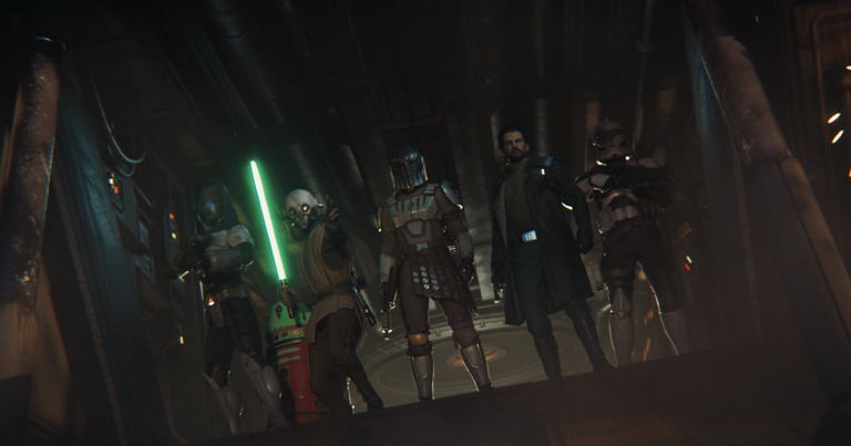 Star Wars Zero Company, a turn-based game at the end of the Clone Wars ...