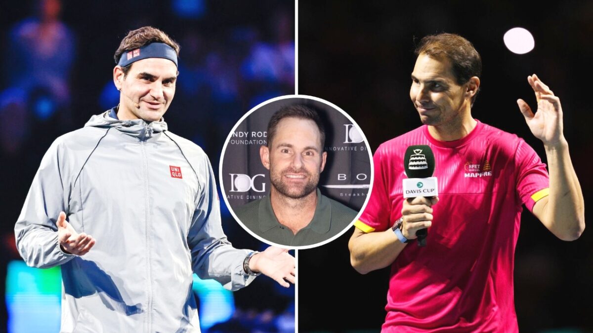 Andy Roddick dives into the condition of Roger Federer’s knee on the ...