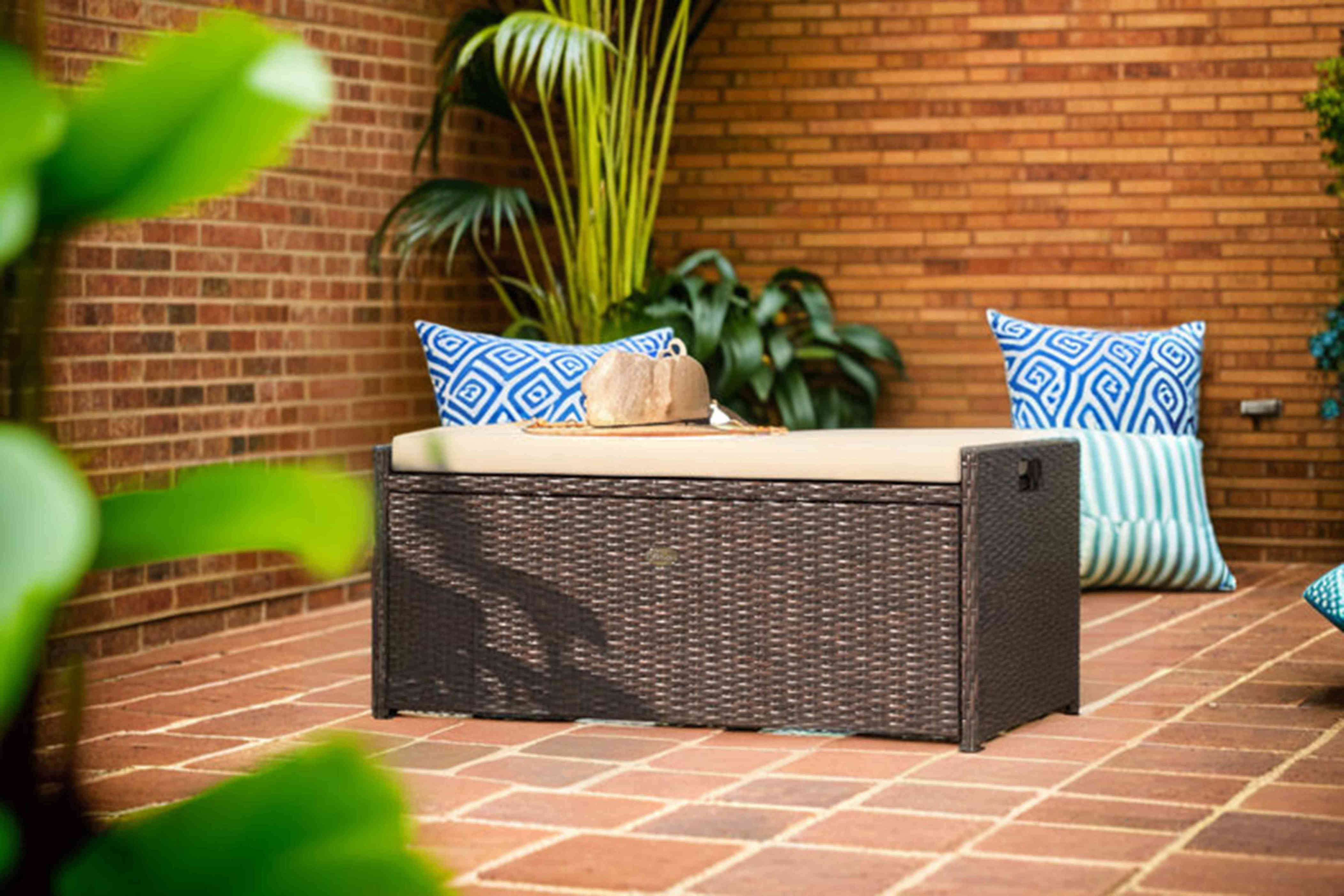 This Outdoor Storage Chest Protects Patio Essentials, Doubles as a ...