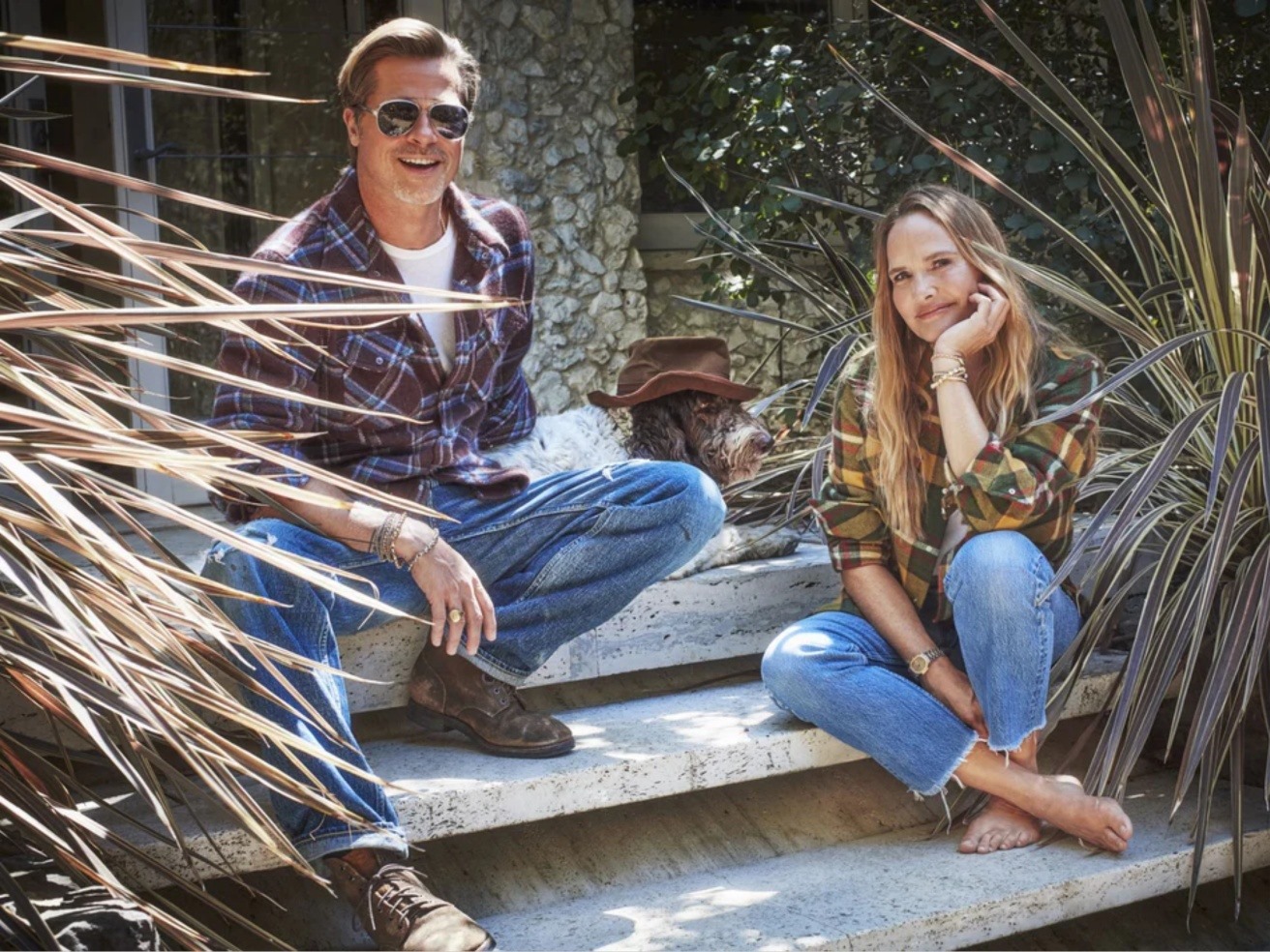 Brad Pitt stilista con Sat Hari, il brand è Made in Tuscany ...