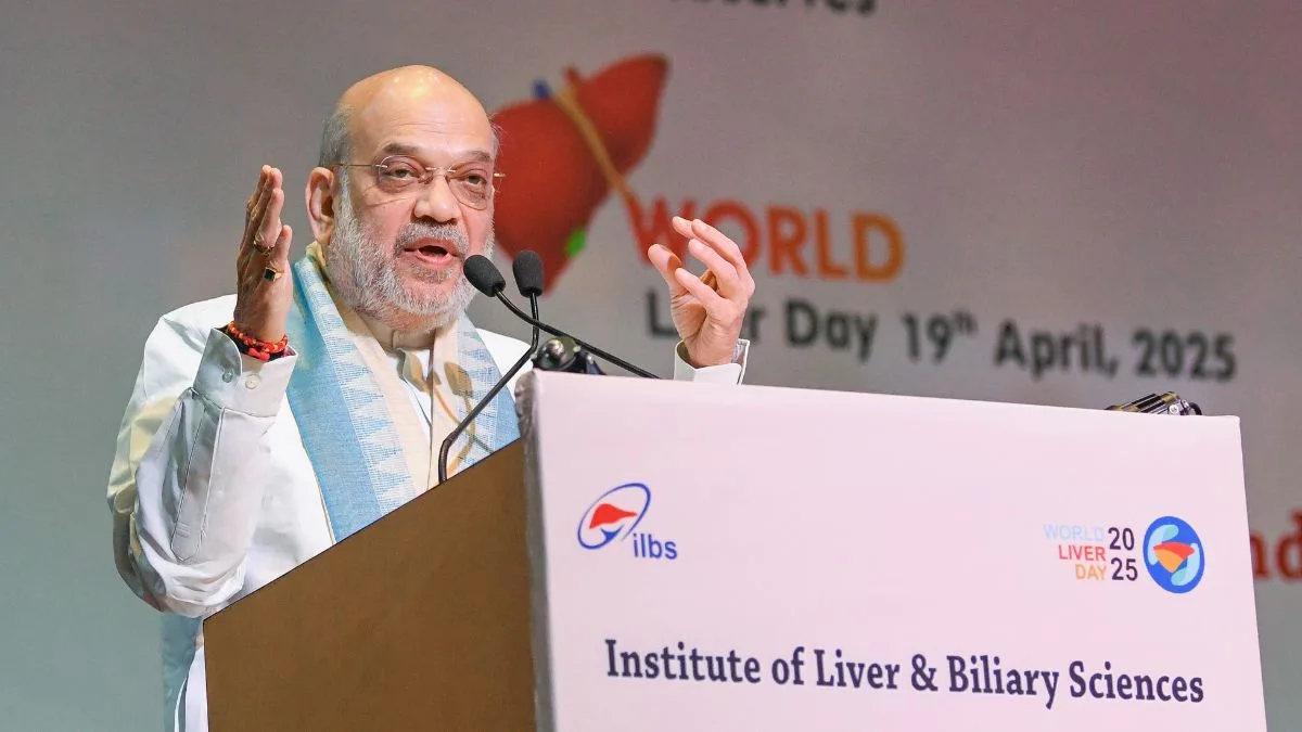 HM Amit Shah, LG Saxena attend World Liver Day event at ILBS