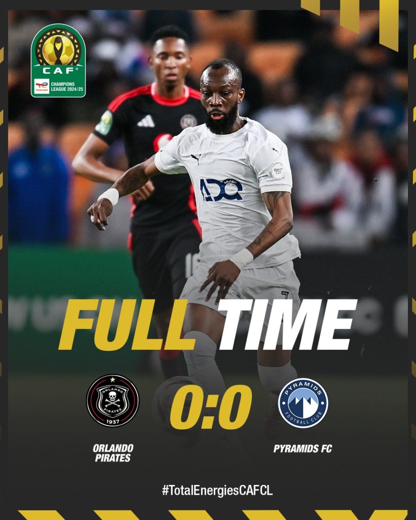 CAFCL: Pyramids and Pirates Share Spoils After VAR Drama in Goalless ...