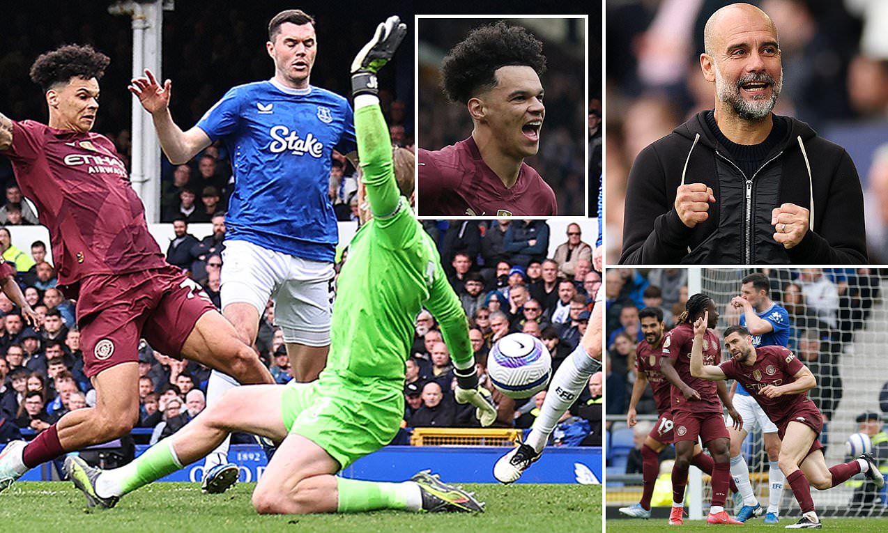 O'Reilly Nics it for Man City: Youngster comes to Pep Guardiola's ...