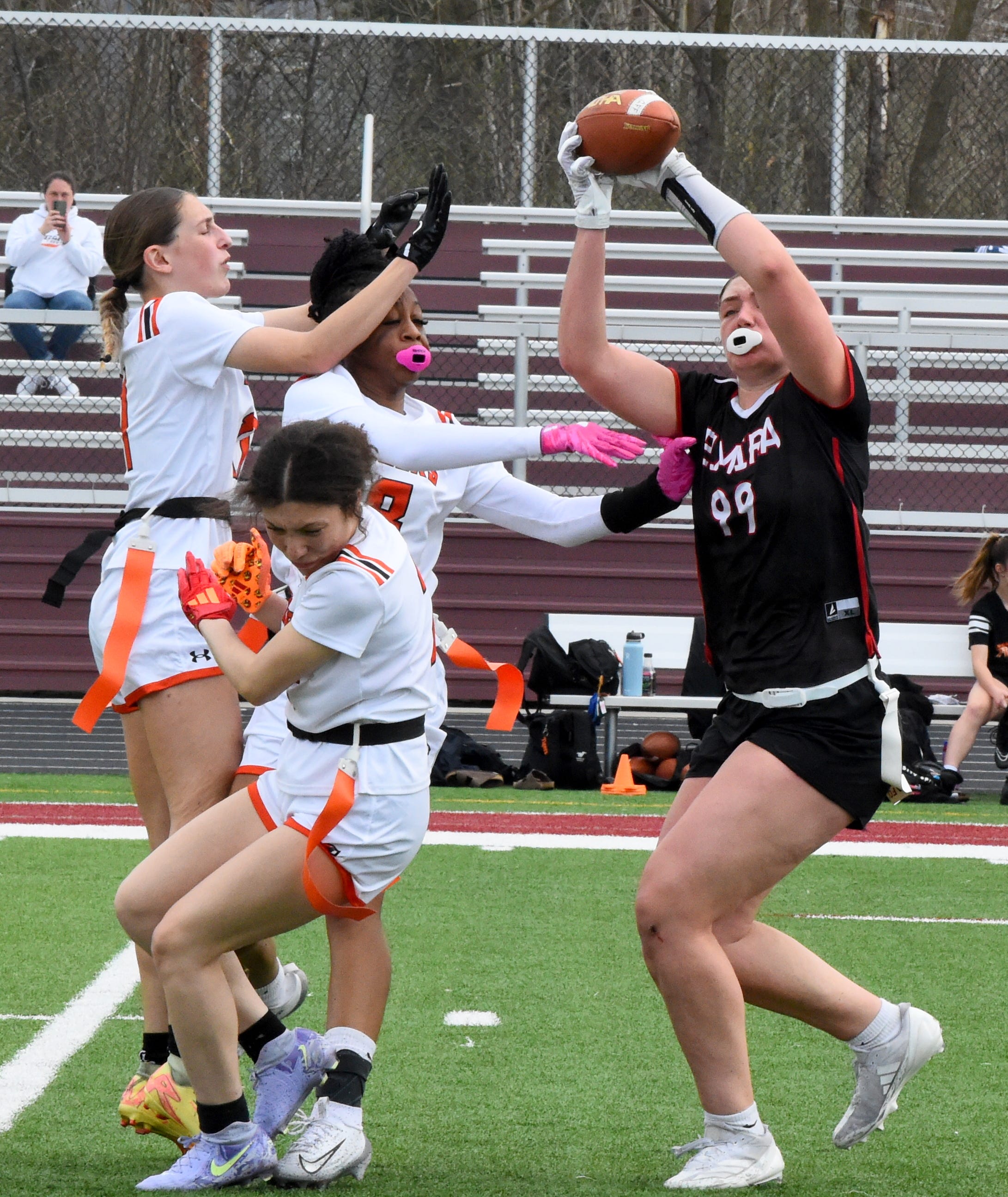 NYSPHSAA Section 4 girls flag football 2025 playoff results