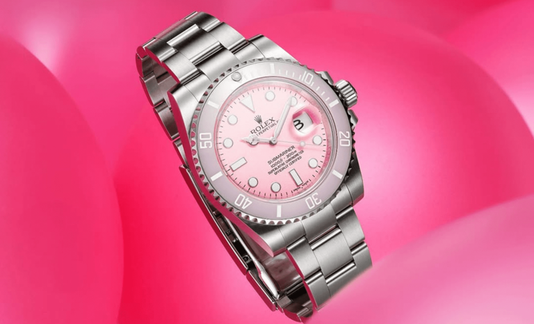 Rolex ne l’a jamais faite… mais Wildman l’a osée en rose