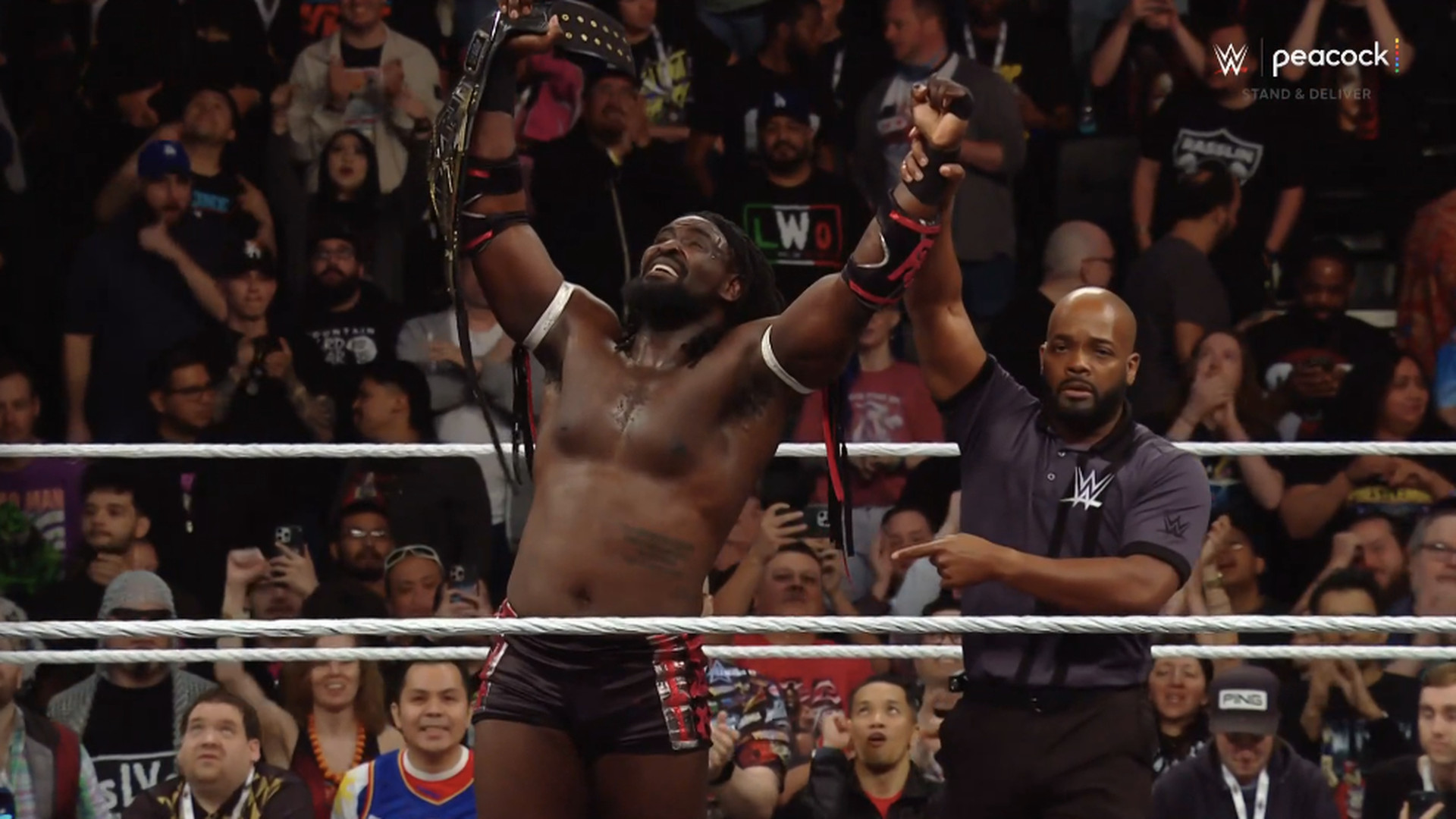 Oba Femi is still your NXT champion after Stand & Deliver