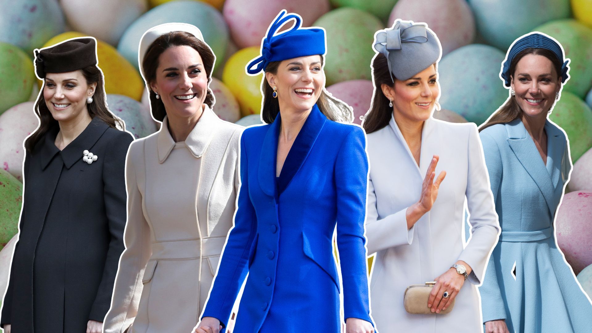 Princess Kate's iconic Easter Sunday outfits since becoming royal