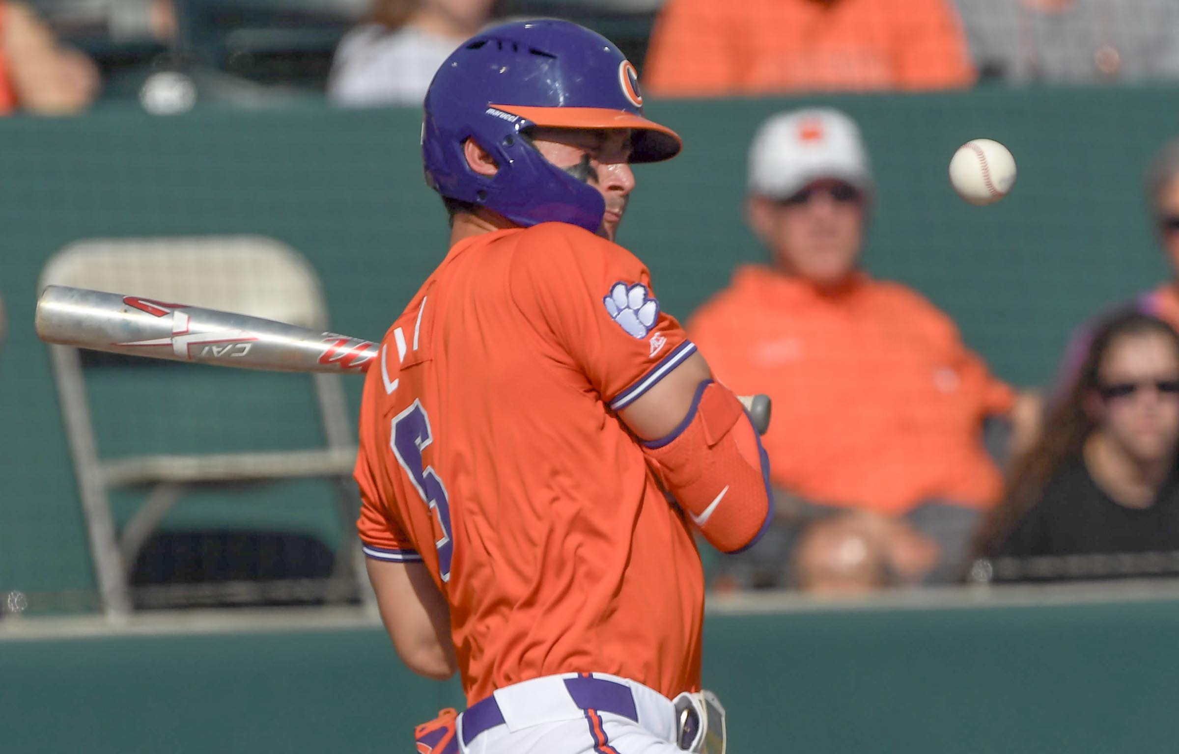 Dominic Listi sets Clemson baseball's single-season record for hit by ...