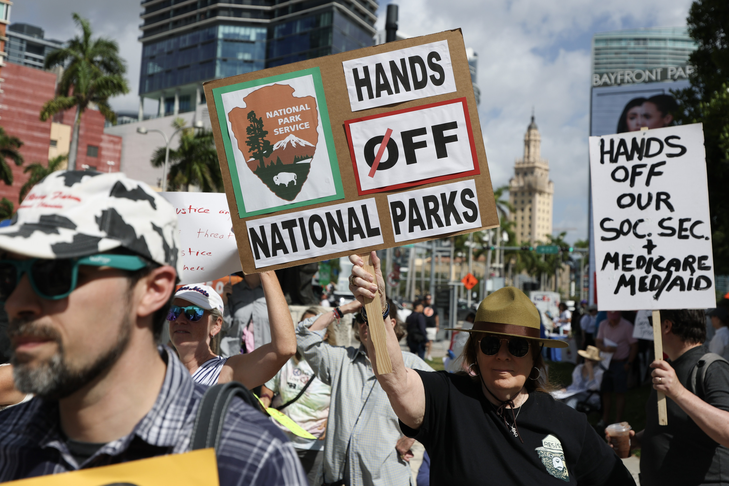 Photos Show Massive '50501' Anti-Trump Protests Across the Country