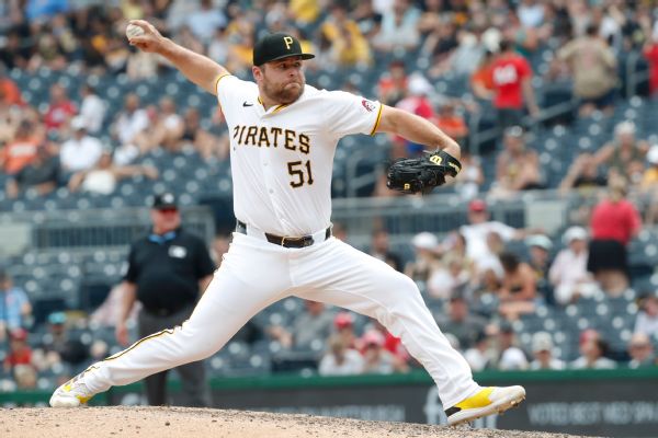 Pirates recall David Bednar following minor league stint