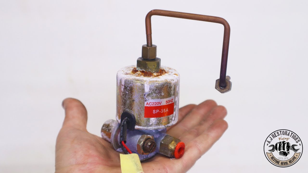 Restoring an SP-35A Fog Machine Solenoid Pump