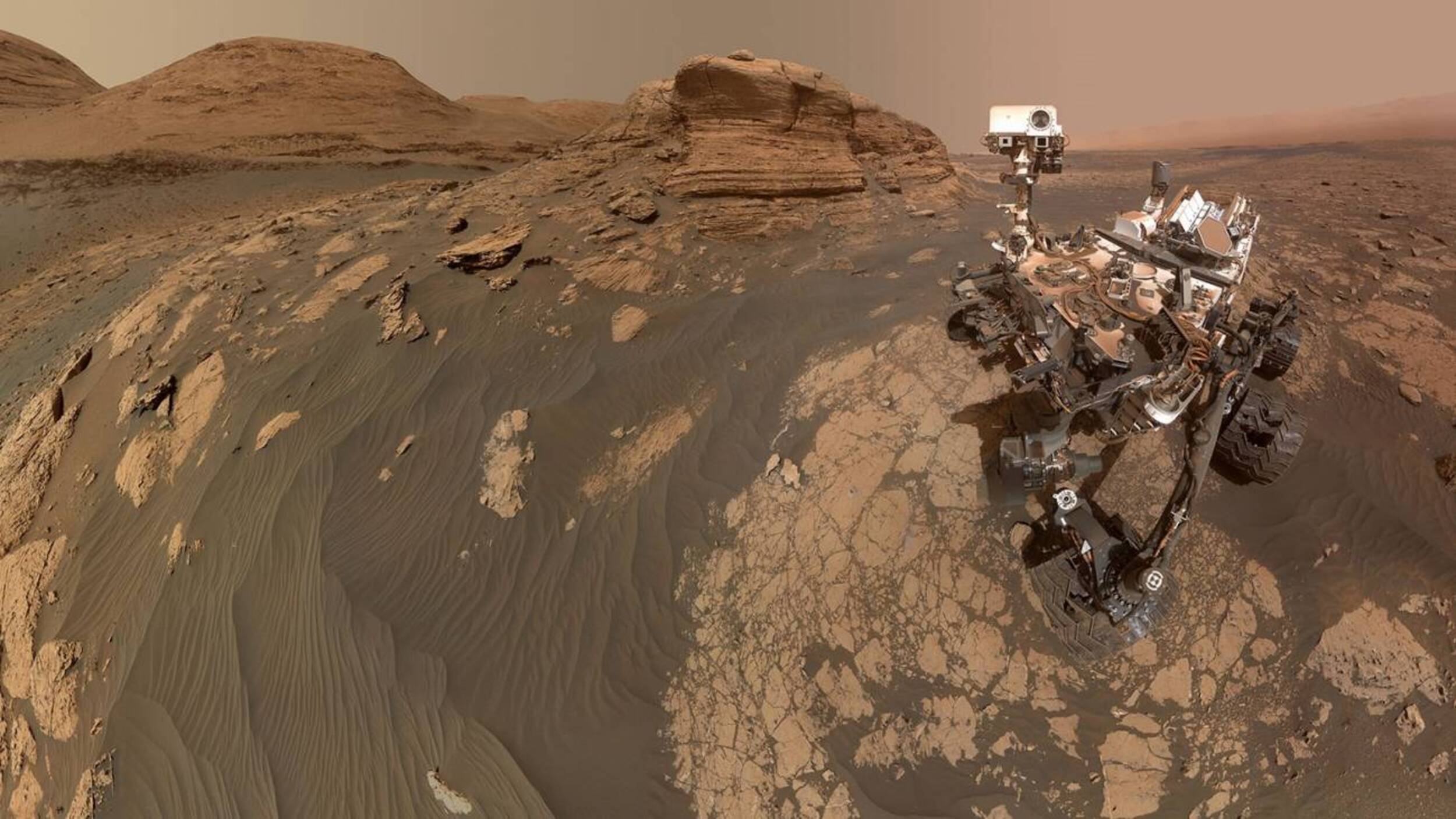 NASA publica la imagen más detallada de Marte tomada por el rover Curiosity