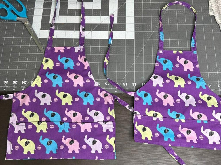 How to Make a Toddler Apron