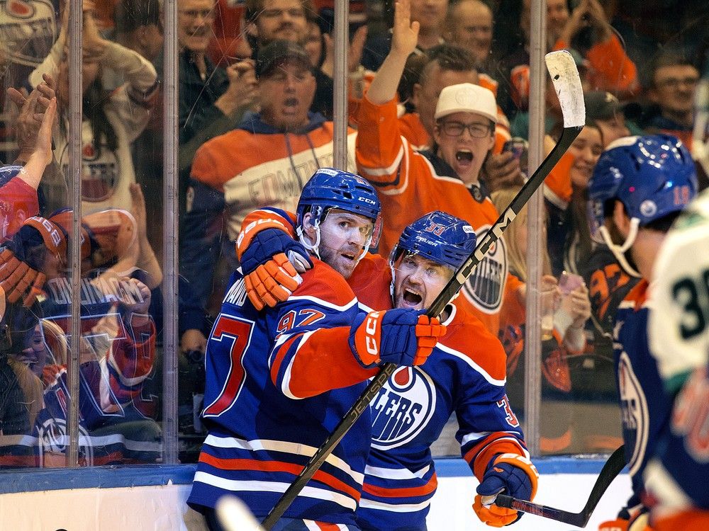 Top ex-Oilers forward killing it in Boston, but won't play tonight ...