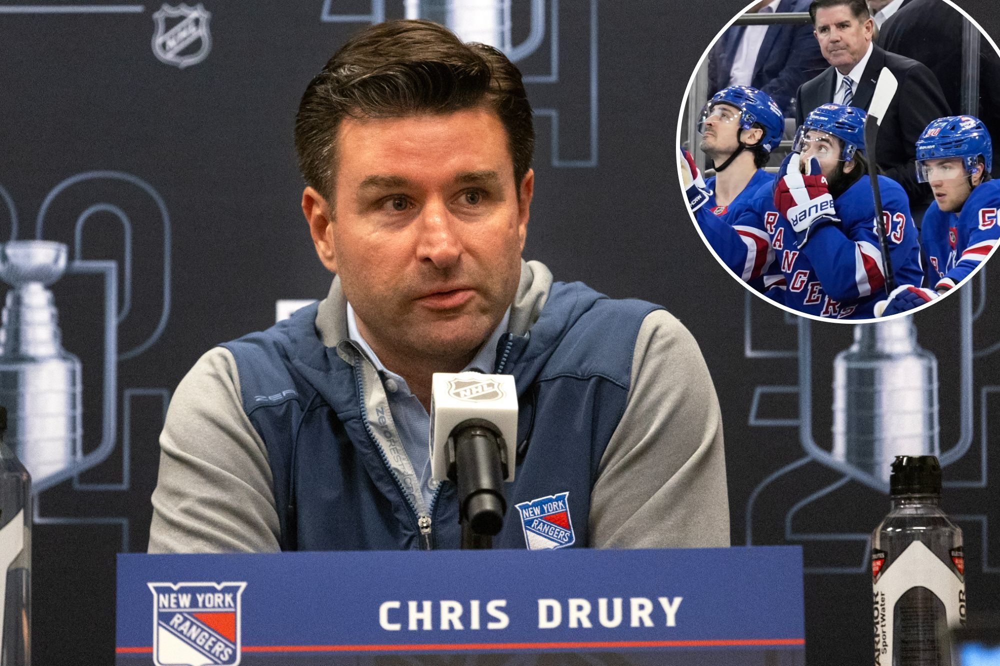 Chris Drury not limiting Rangers coaching search after Peter Laviolette ...