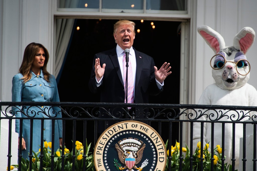 First Corporate-Sponsored White House Easter Egg Roll Draws Trump Pals ...