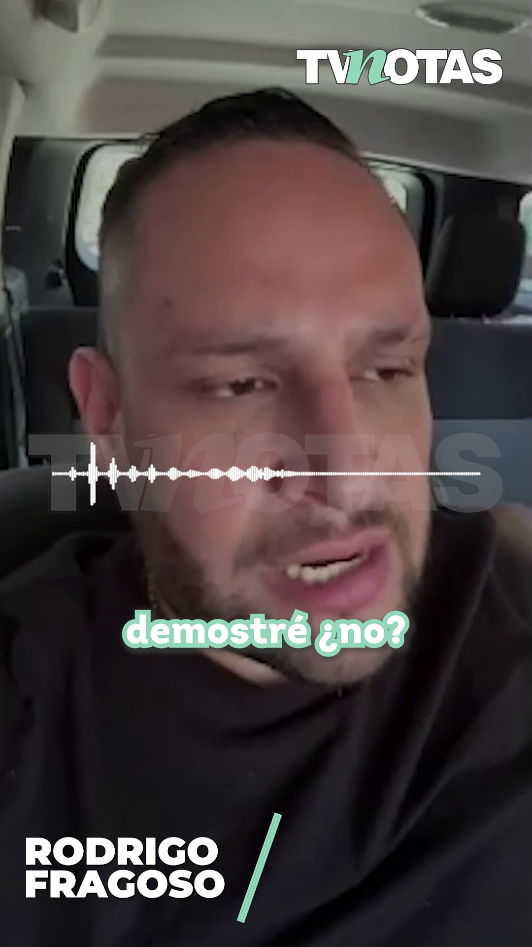 Rodrigo Fragoso está molesto con la periodista Verónica Gallardo