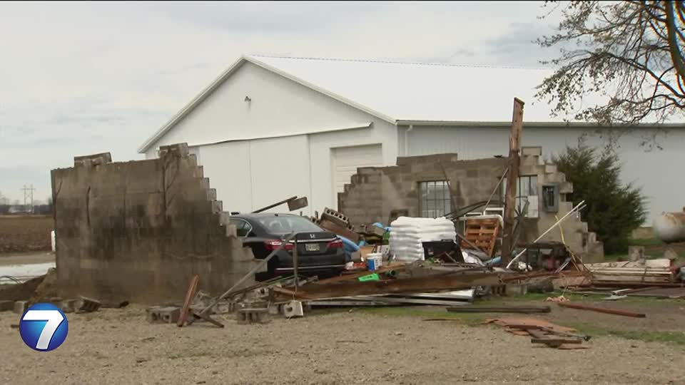 Damage reported after strong storms move through region