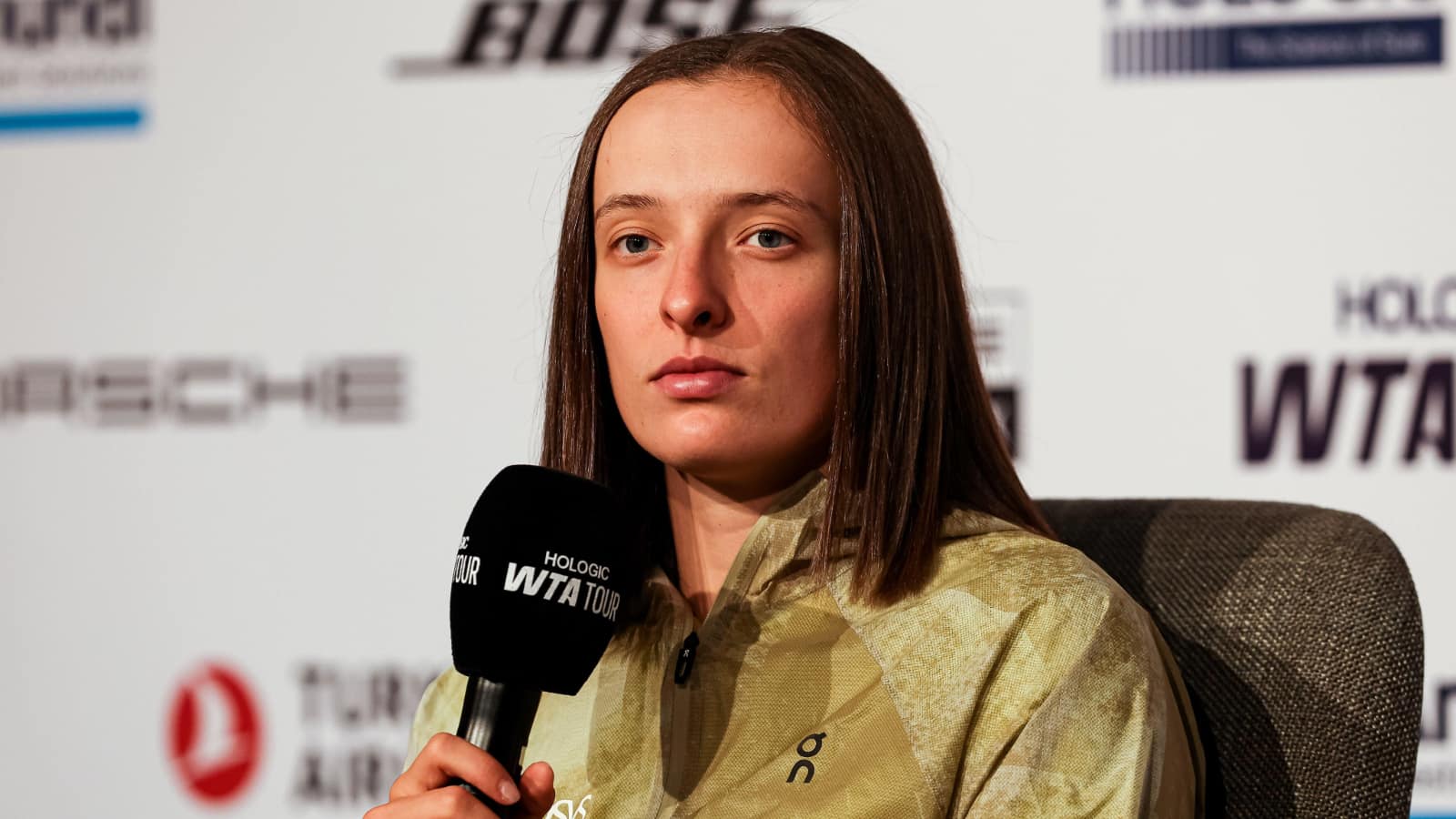 Everything Iga Swiatek said after her loss to Jelena Ostapenko at the ...