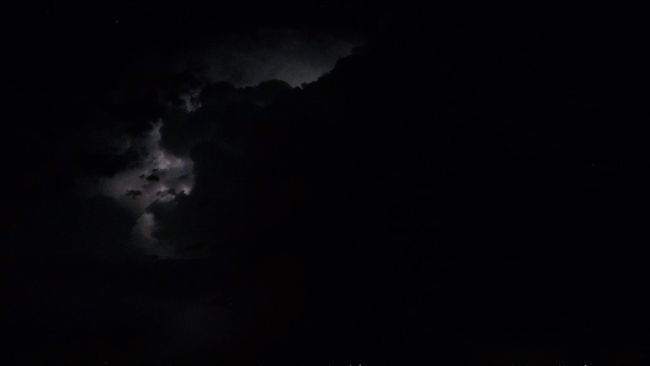 Supercell Puts on Stunning Light Show Over North Texas