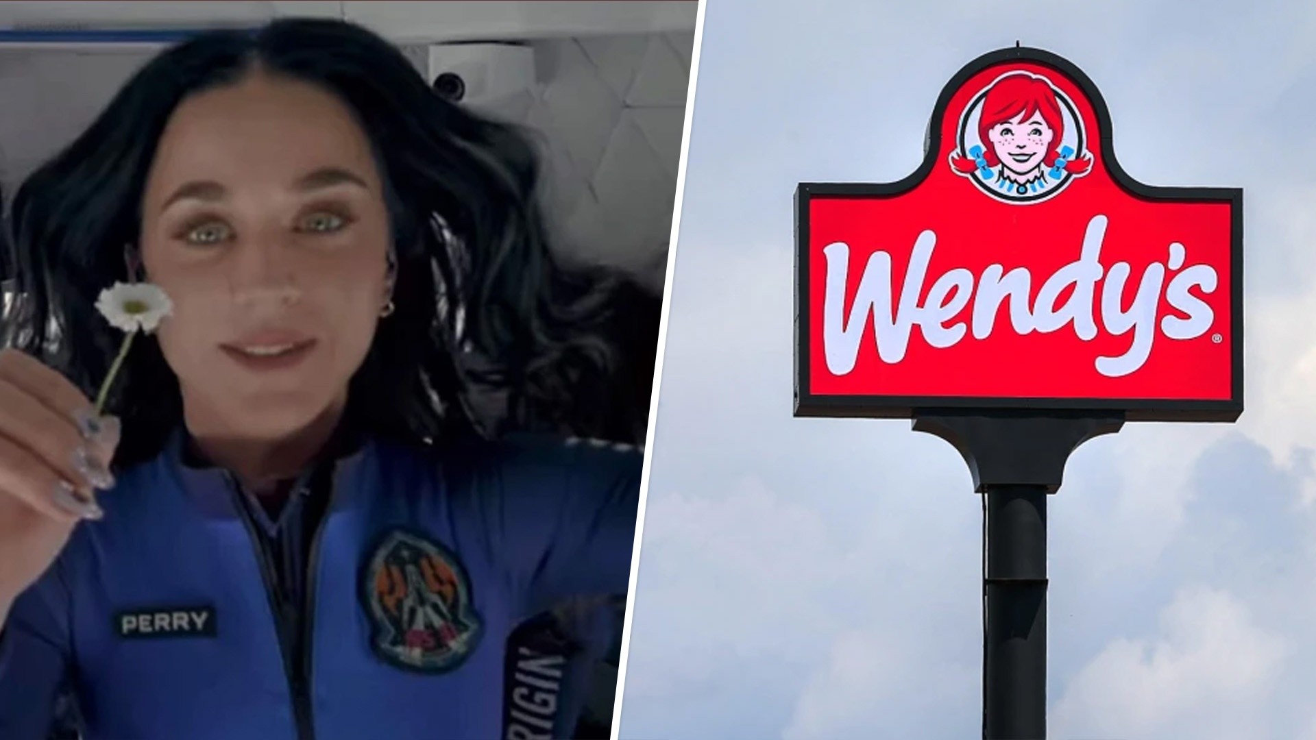 Wendy's starts beef with Katy Perry after Blue Origin flight
