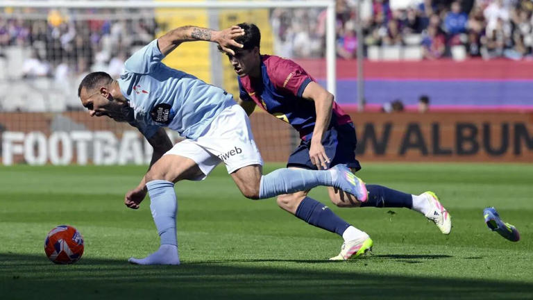 Pese al triplete de Borja Iglesias: Barcelona consuma una épica remontada ante el Celta y sueña ...