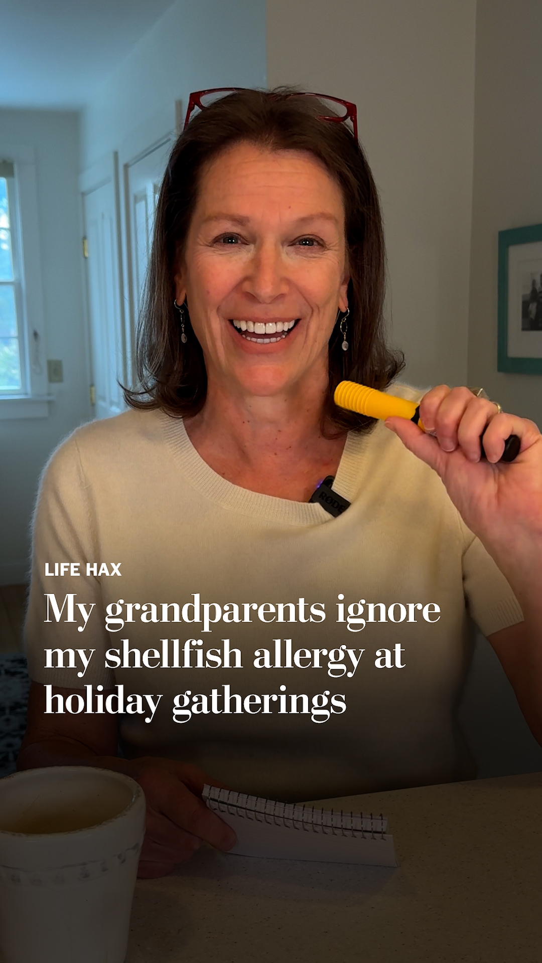 My grandparents ignore my shellfish allergy at family events