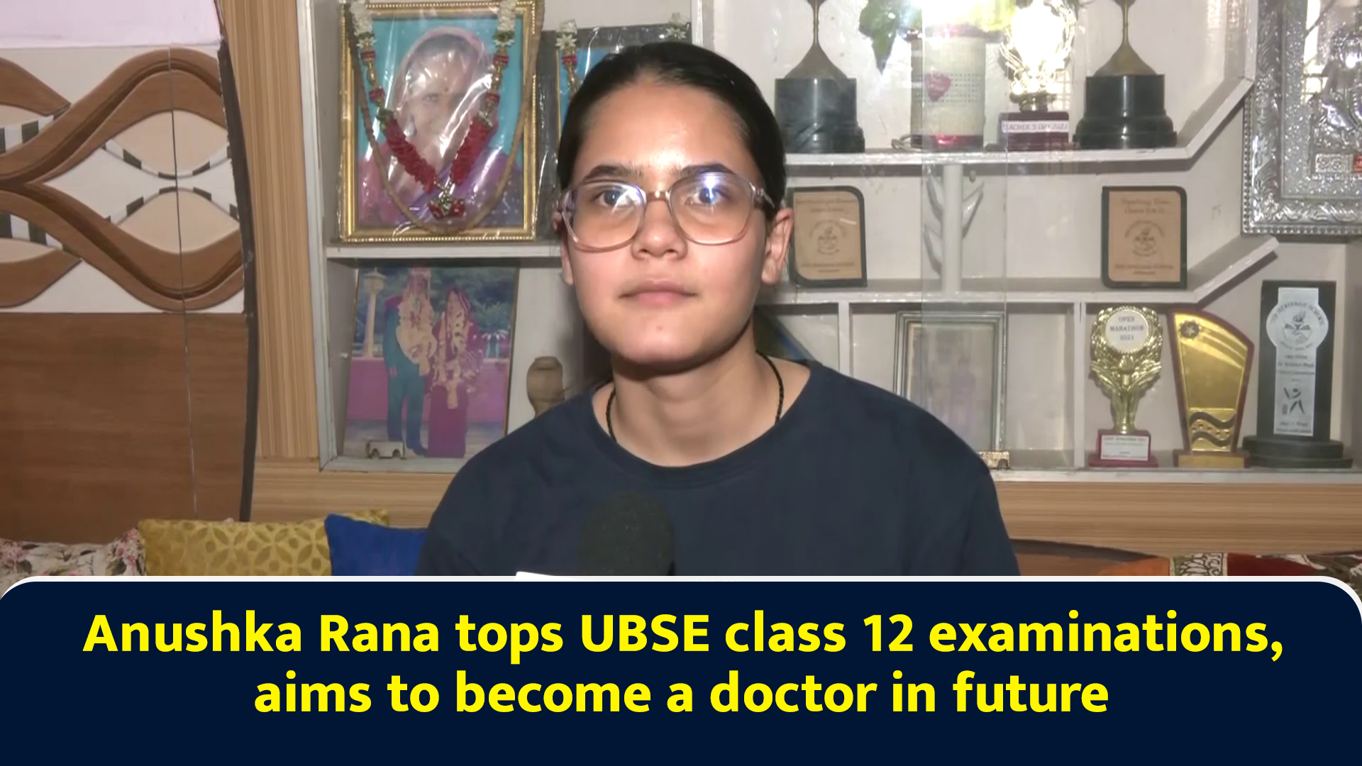 Anushka Rana tops UBSE class 12 examinations, aims to become a doctor ...