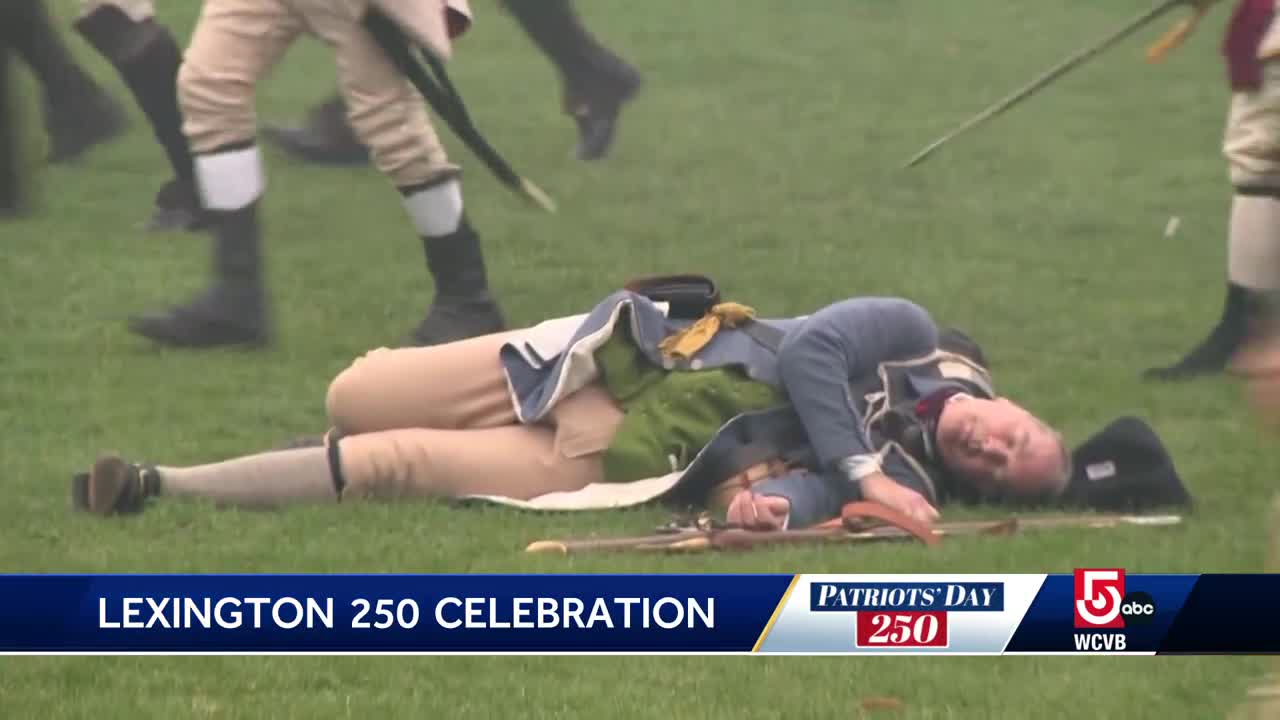 Battle that ushered in American Revolution reenacted in Lexington