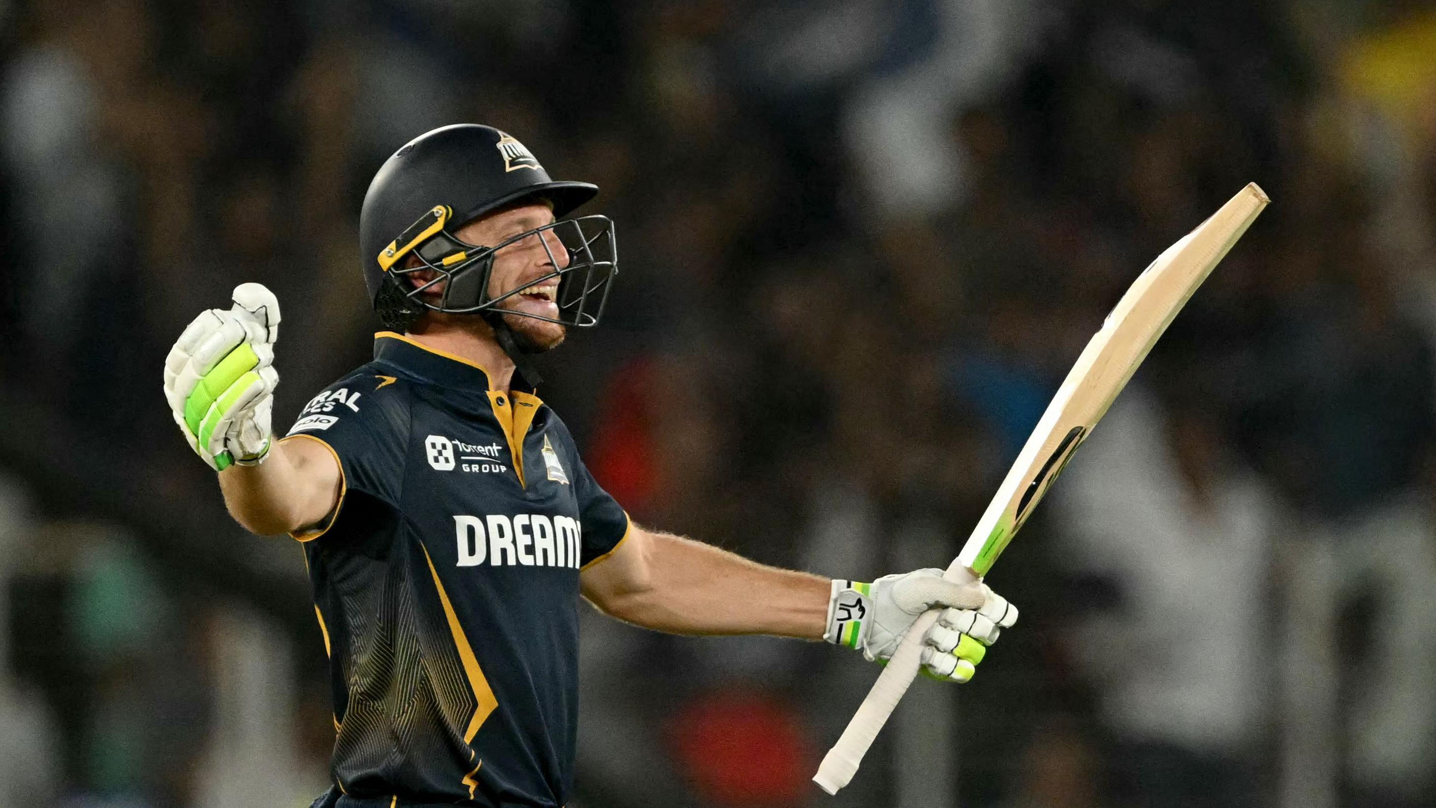 Buttler's 97 not out leads Gujarat to top of IPL table