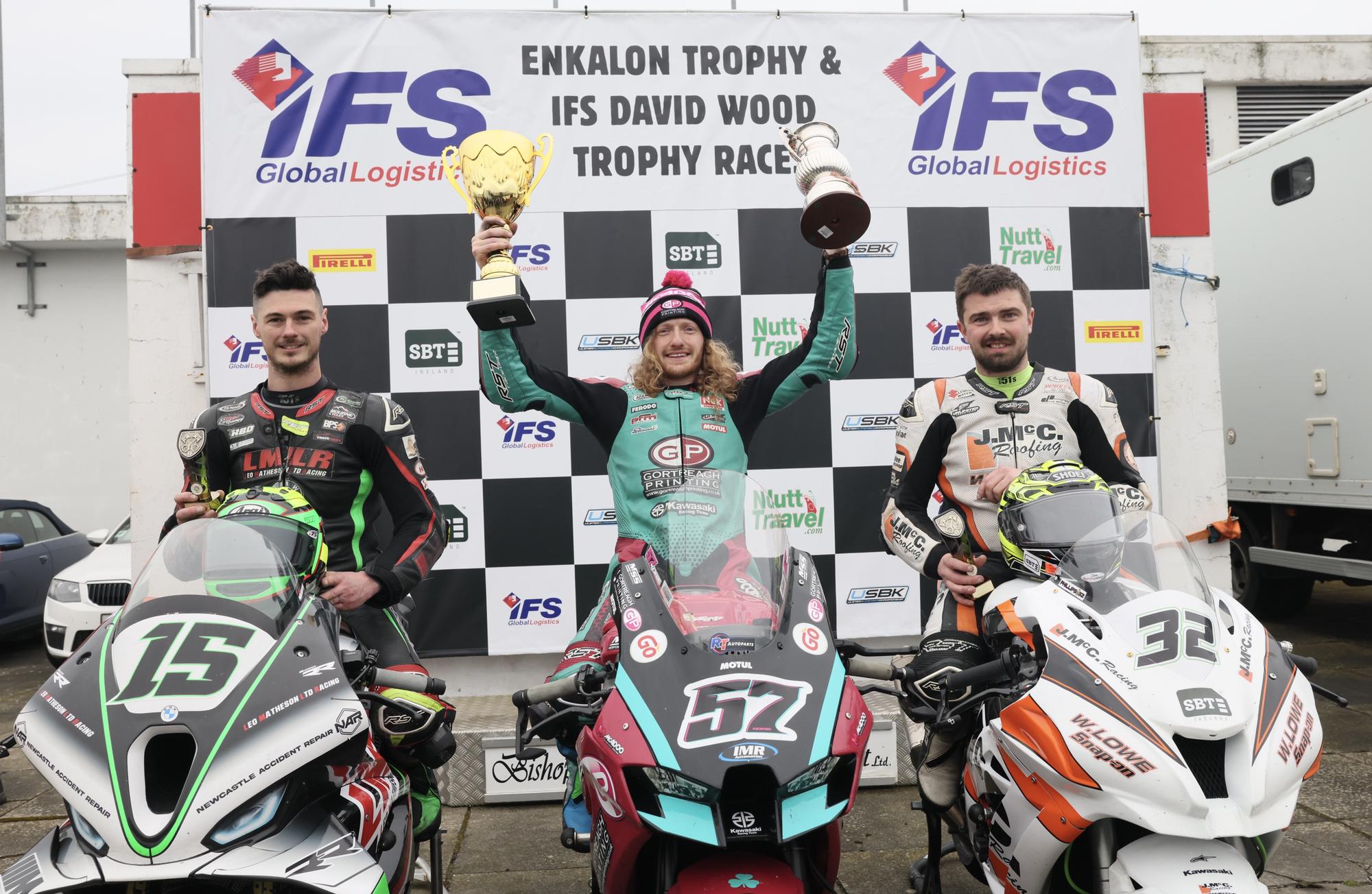 Korie McGreevy celebrates Enkalon and David Wood Trophy double after ...
