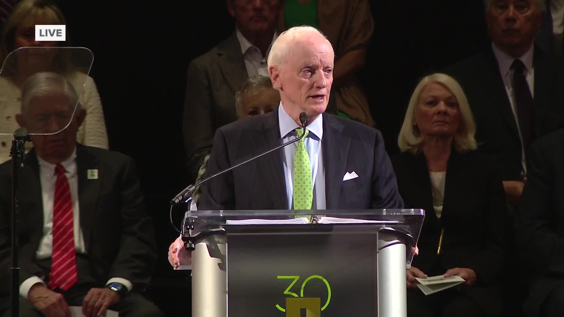 Former Gov. Frank Keating speaks at OKC remembrance