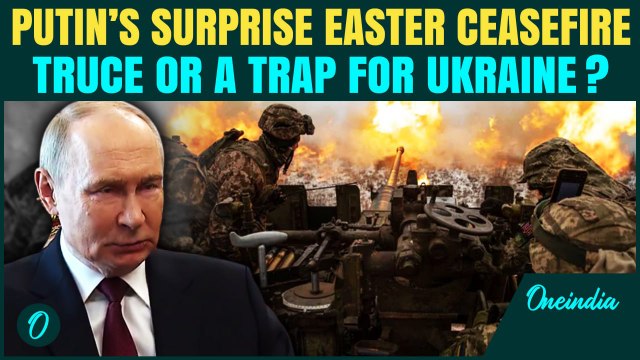 Russia-Ukraine War BREAKING: Putin Announces EASTER TRUCE After Trump’s ...