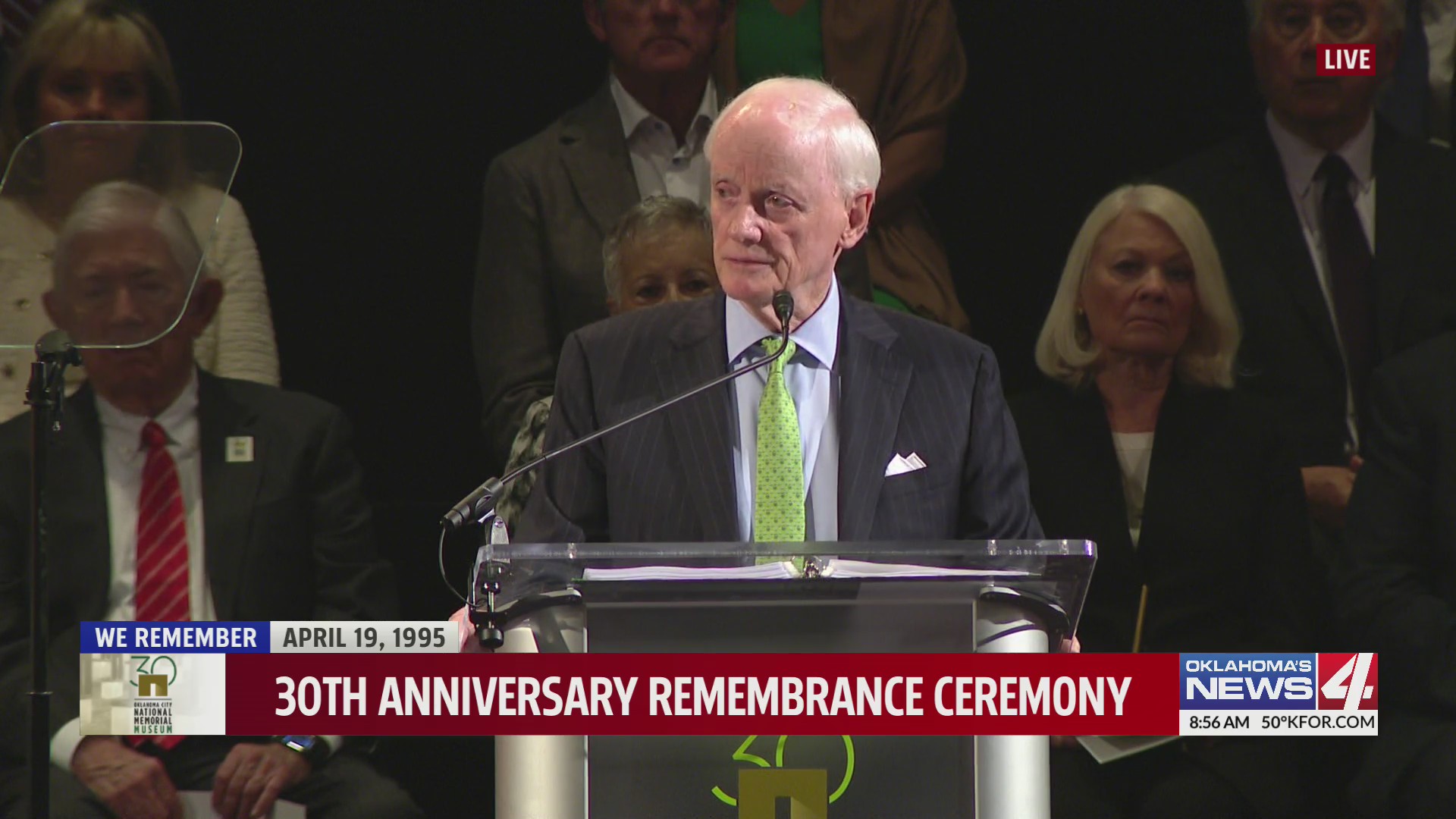 30th Anniversary of the Oklahoma City bombing: Former Oklahoma Governor ...