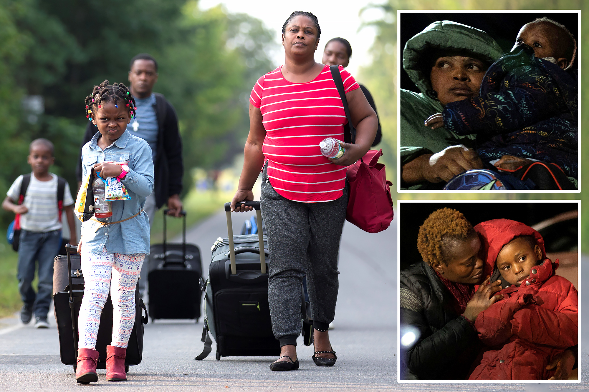 Trump-fearing Haitian migrants fleeing across border from US to Canada