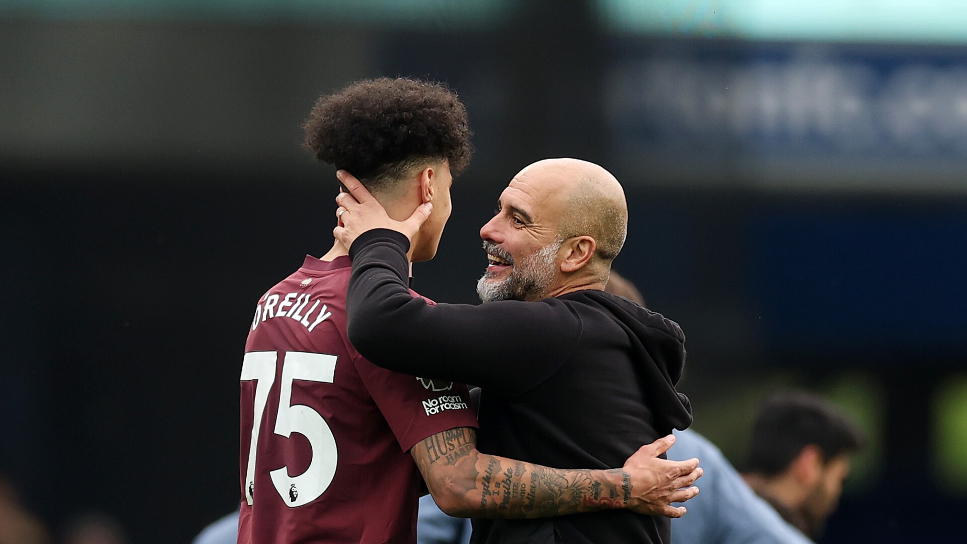 Pep Guardiola reaction — Man City boss reacts to late win over Everton