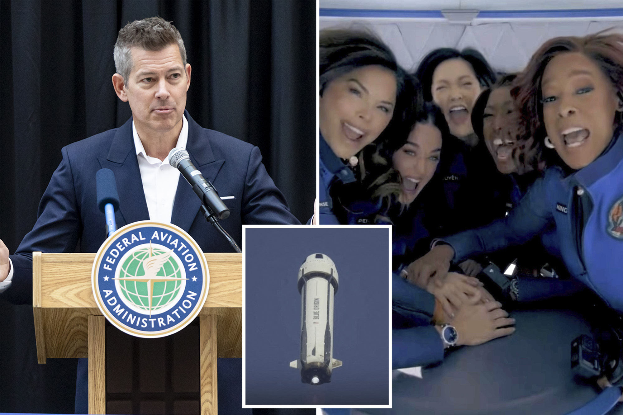 US transportation chief says all-female Blue Origin crew was ‘brave and ...