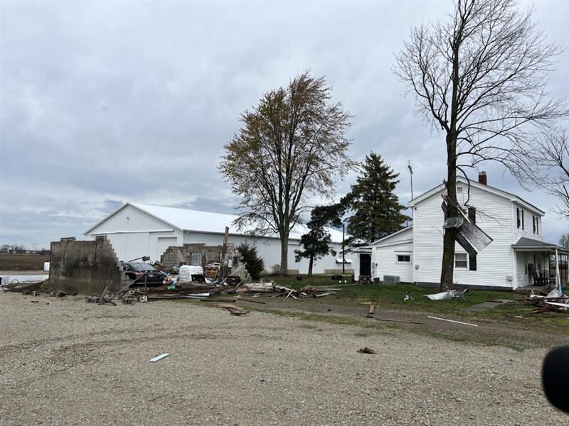 Damage reported after strong storms move through region