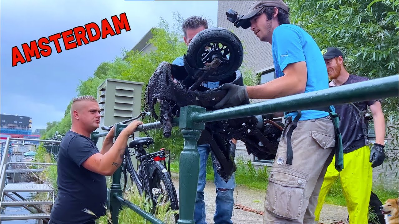 Pêche à l'aimant de folie avec WatchDutchMD en Hollande