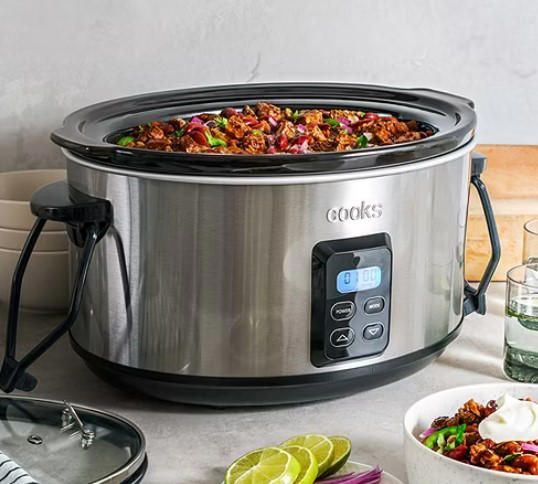 Get 60% Off This Cooks 5-Quart Programmable Slow Cooker