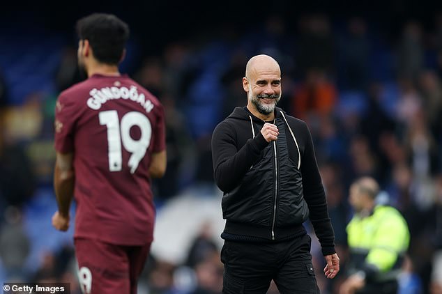 Pep Guardiola hails Man City's 'big win' over Everton and says securing ...